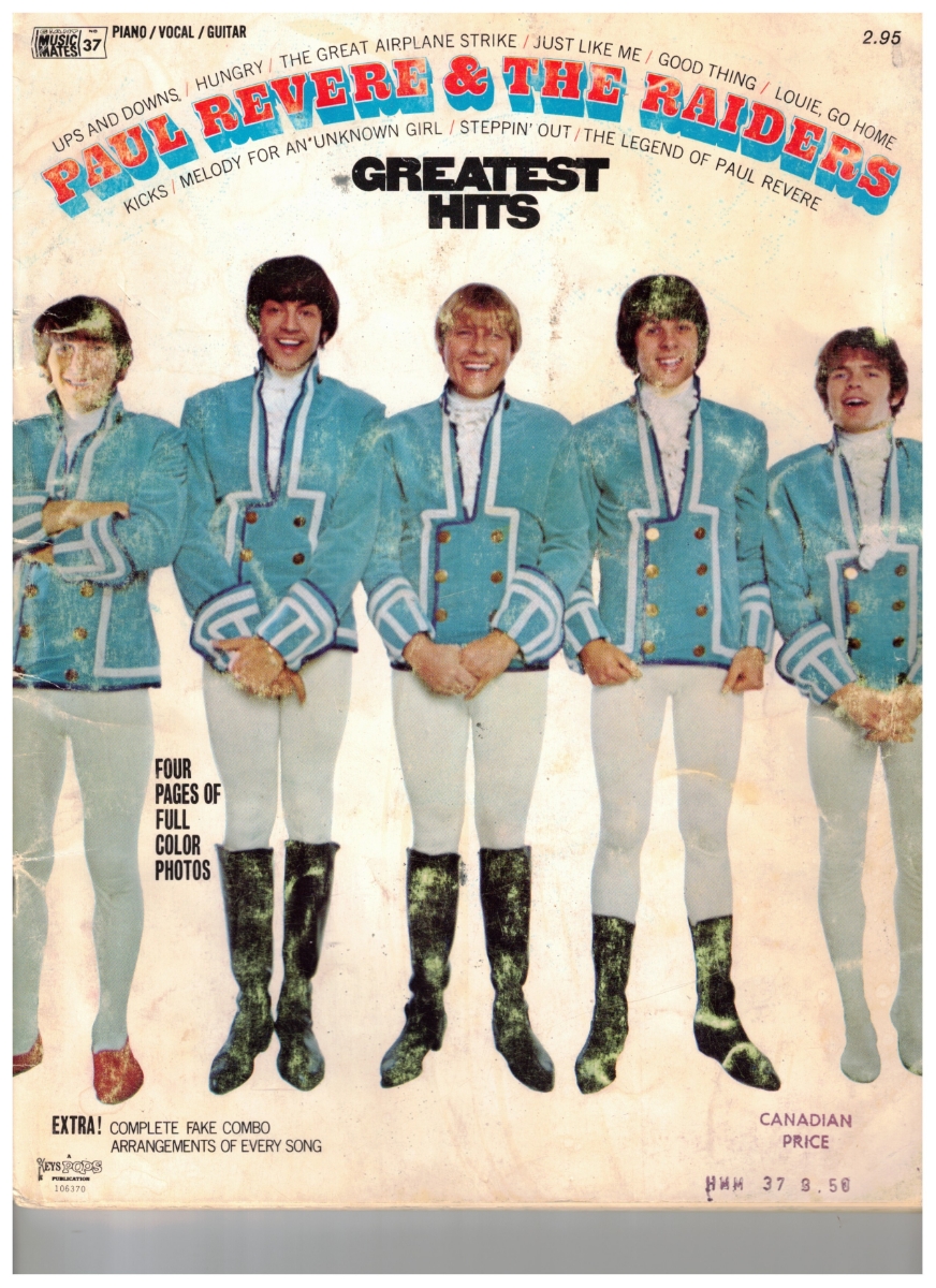 Tredwells-Music.com|The Legend of Paul Revere, Terry Melcher & Mark ...